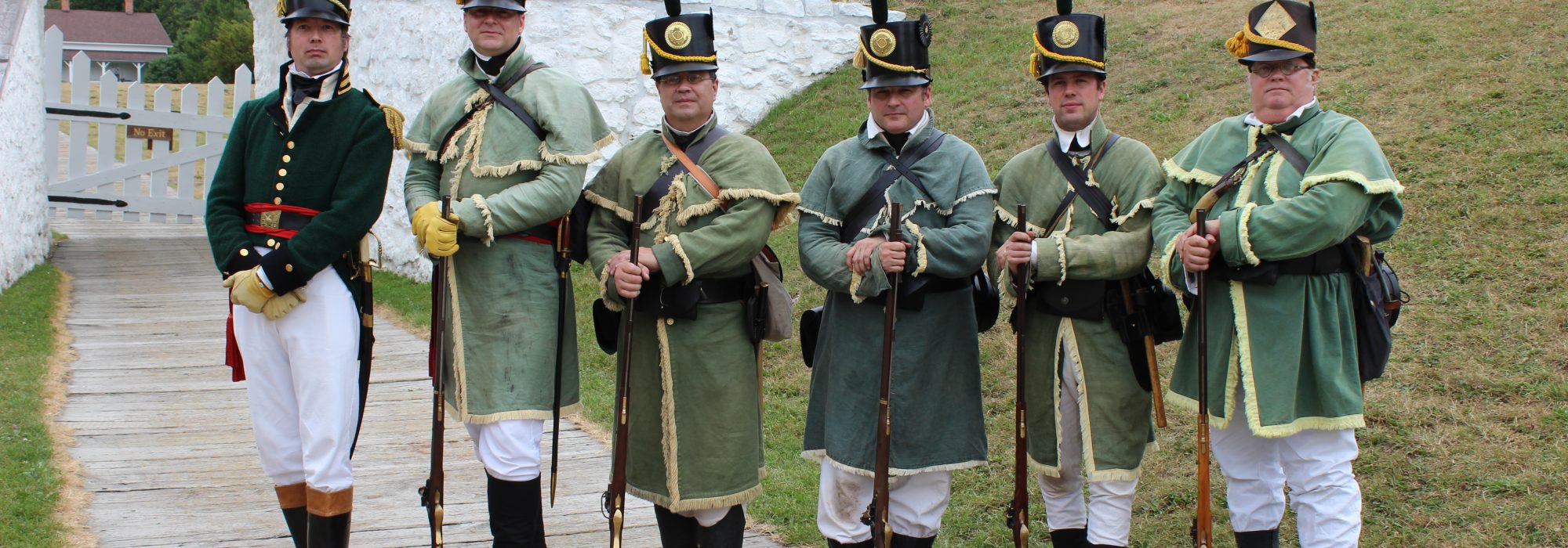 The Riflemen at Fort Holmes | Mackinac State Historic Parks