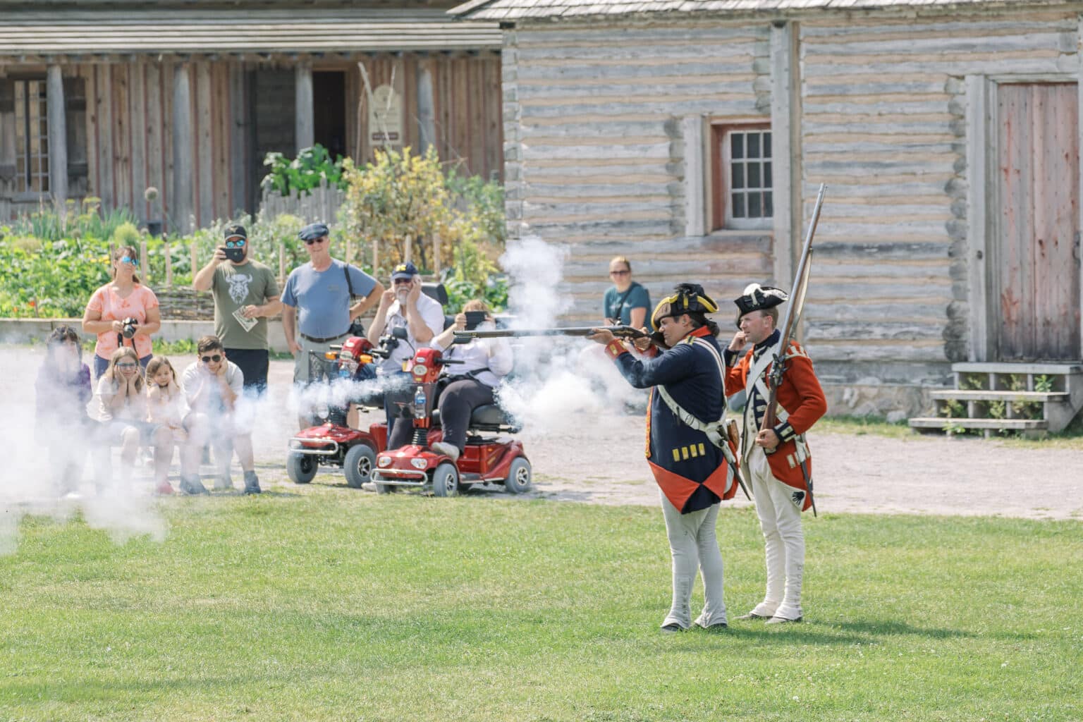 Musket Firing Demonstration - Mackinac State Historic Parks