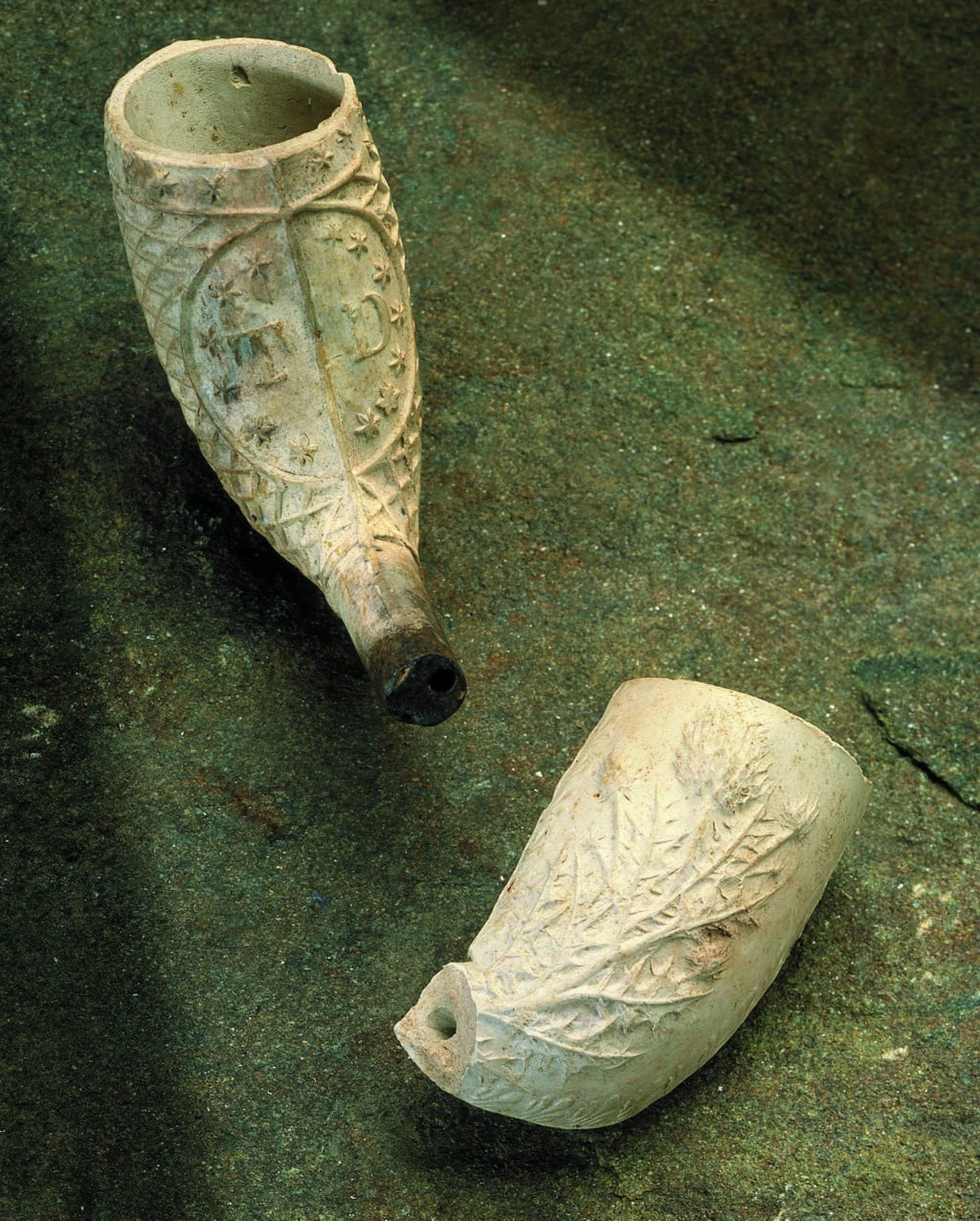 Clay Pipes - Mackinac State Historic Parks