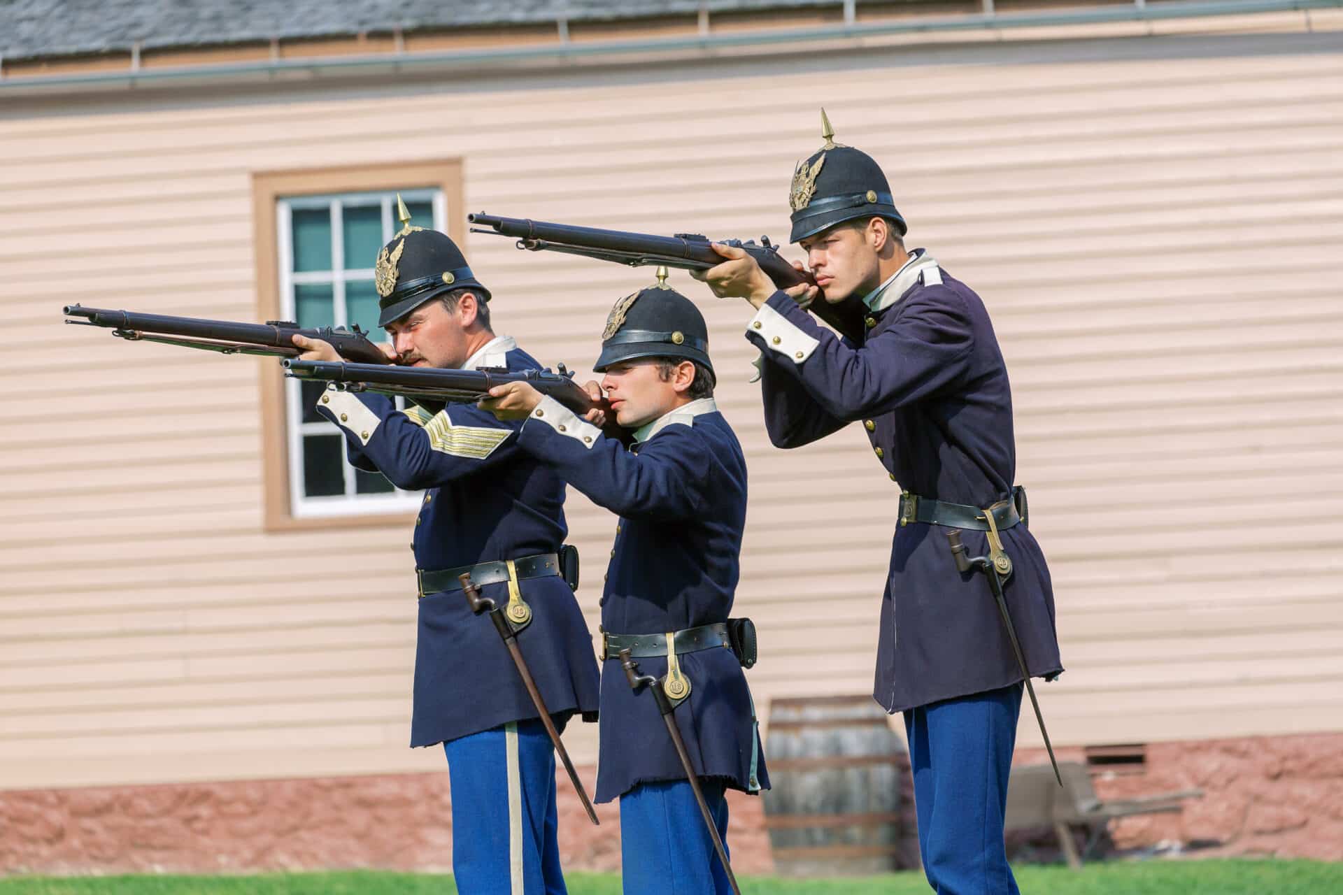 Rifle Firing Demonstration - Mackinac State Historic Parks