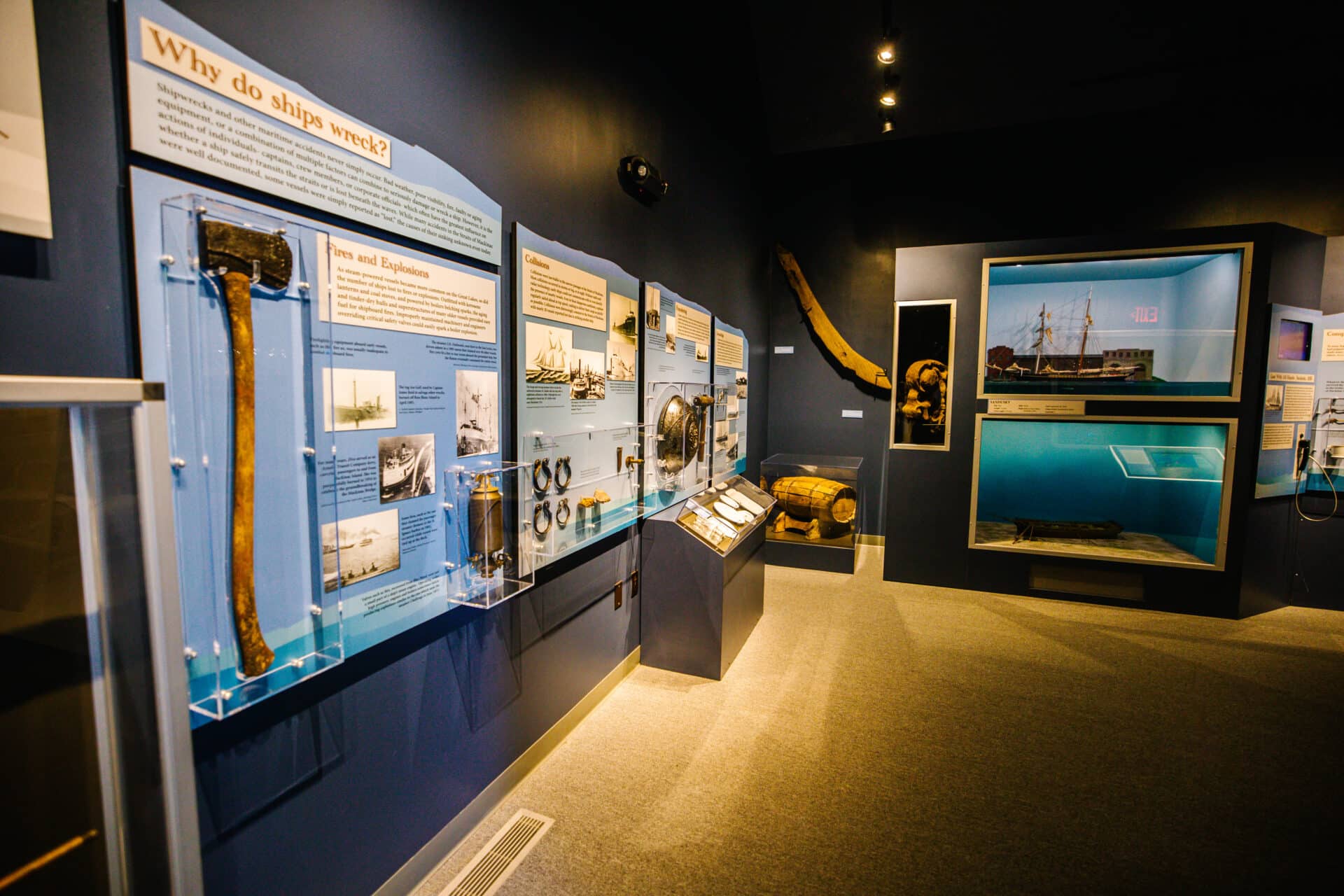 Straits of Mackinac Shipwreck Museum - Mackinac State Historic Parks