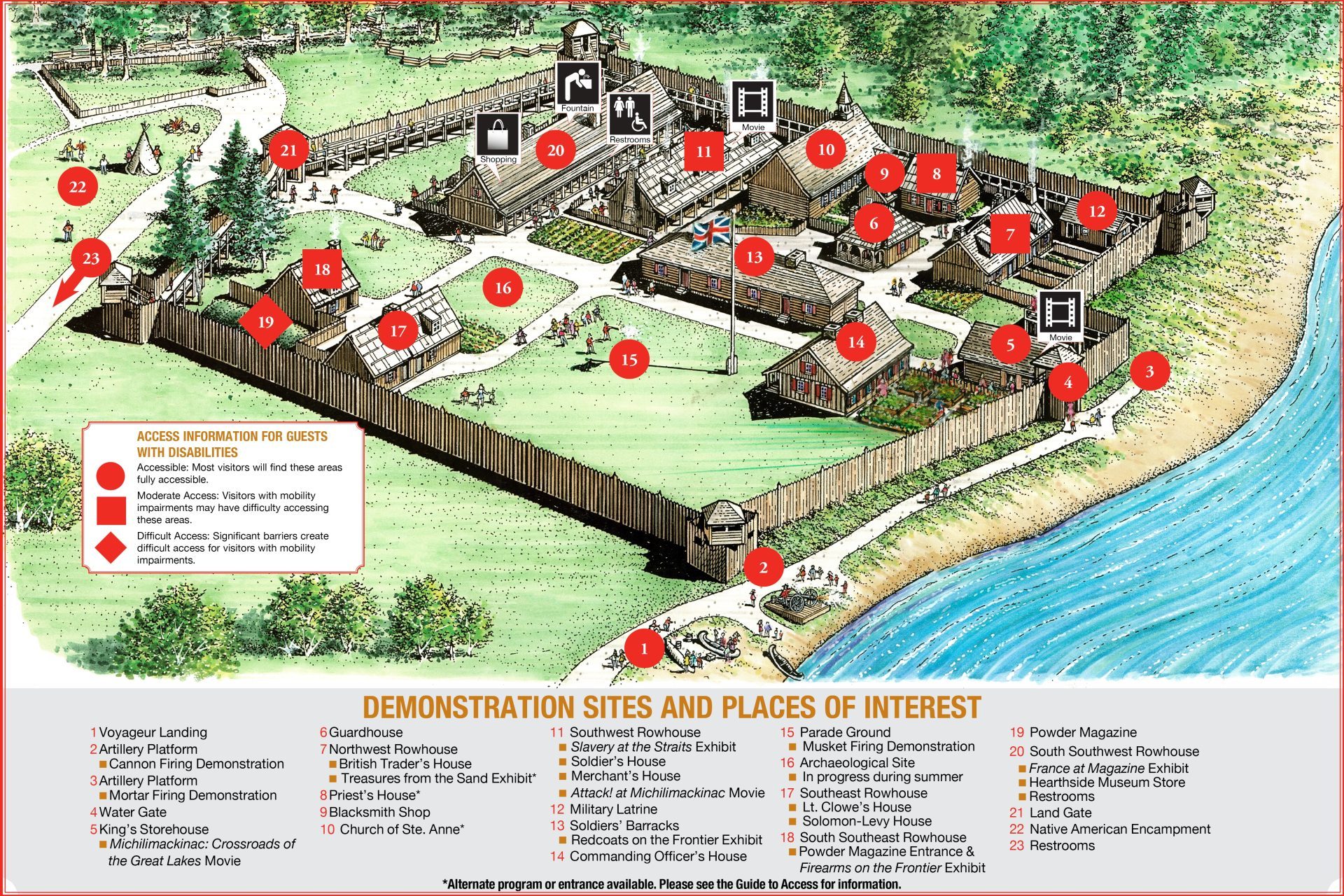 Colonial Michilimackinac - Mackinac State Historic Parks